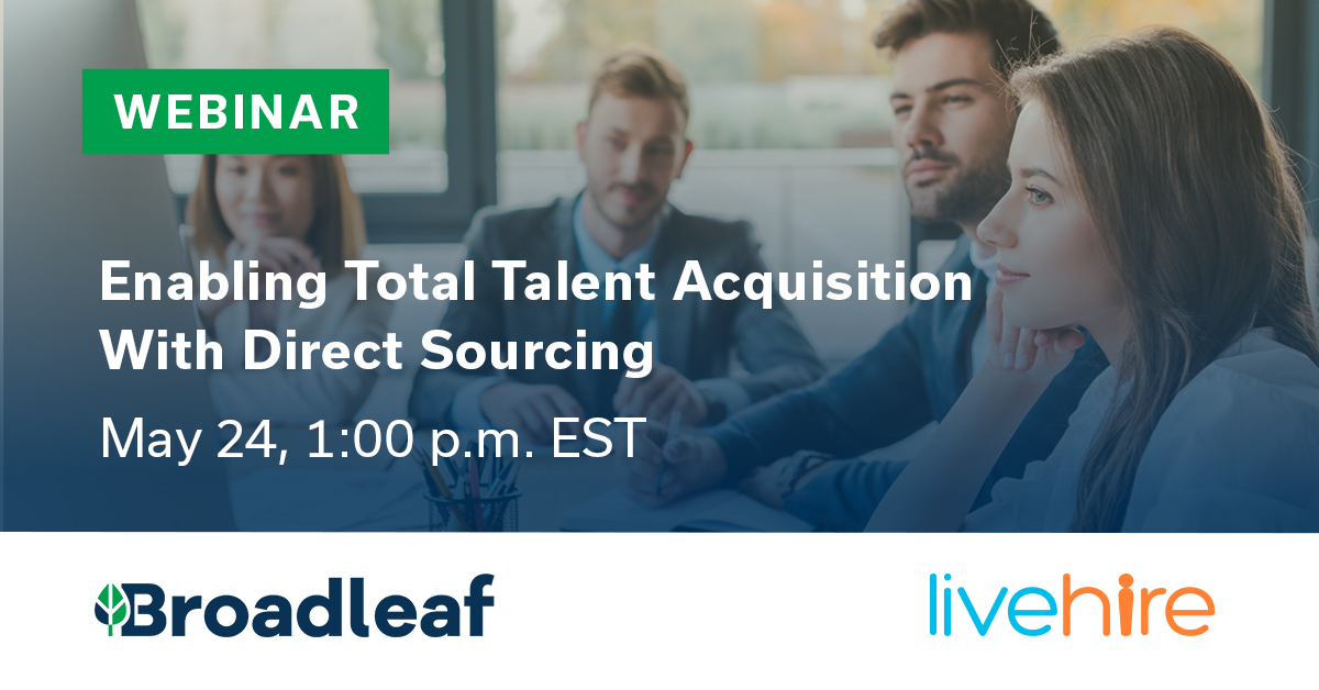 Enabling Total Talent Acquisition with Direct Sourcing