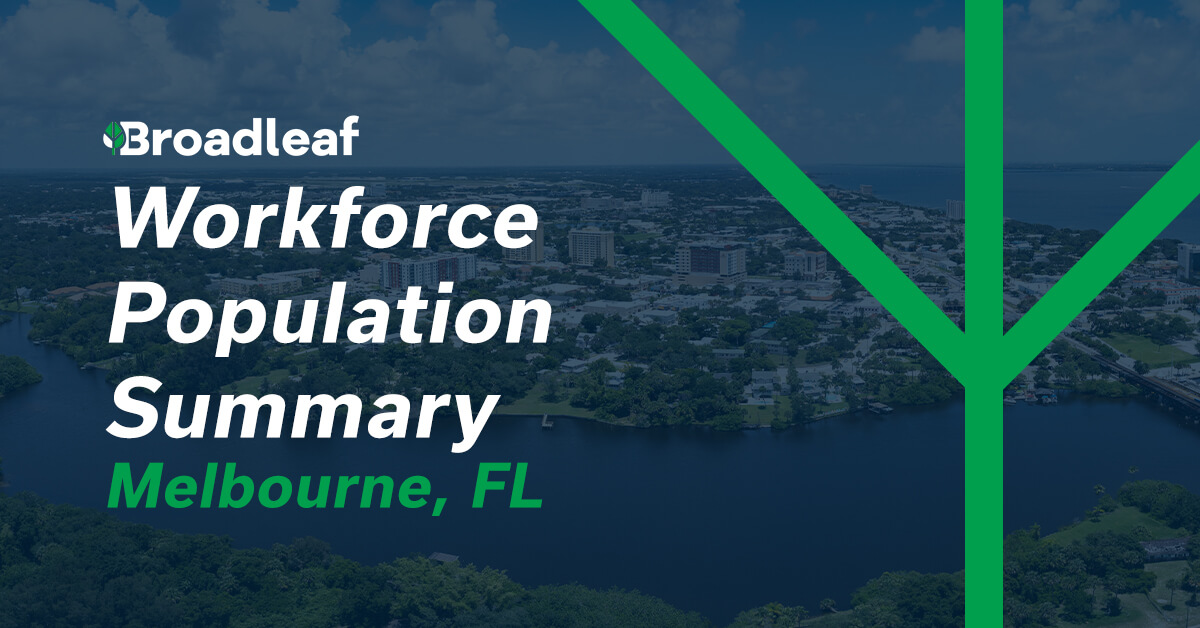 Melbourne Employment Population Summary | Broadleaf Results
